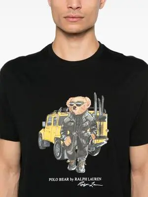 Polo Ralph Lauren Polo Bear-motif T-shirt - Black
