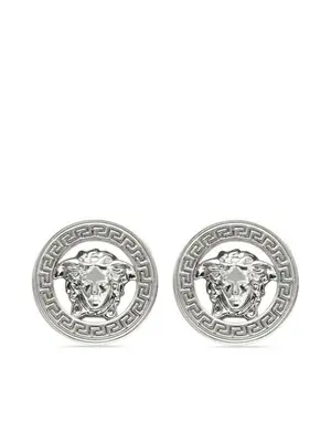 Versace Medusa '95 Stud Earrings - Silver