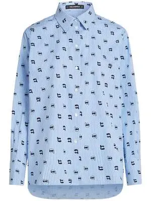 Karl Lagerfeld Icon Monogram Shirt