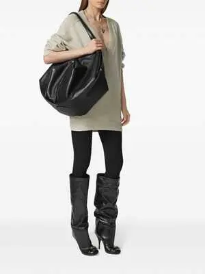 Versace Large Shoulder Bag - Black