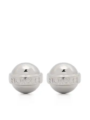 Fiorucci Mini Lollipop Clip-on Earrings - Silver