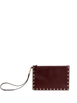 Fabiana Filippi Leather Wristlet - Red