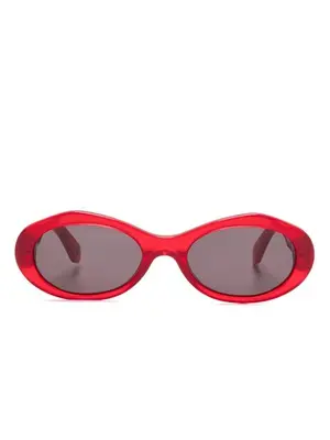 Off-White Edison Sunglasses - Red