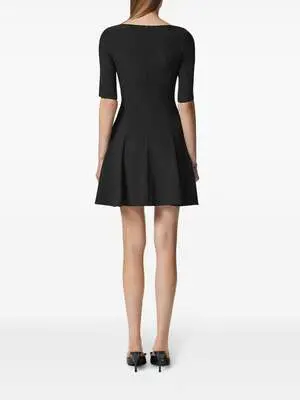 Versace Safety Pin Flared Mini Dress