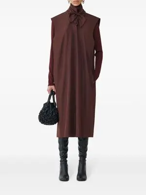 Fabiana Filippi Taffeta Midi Dress