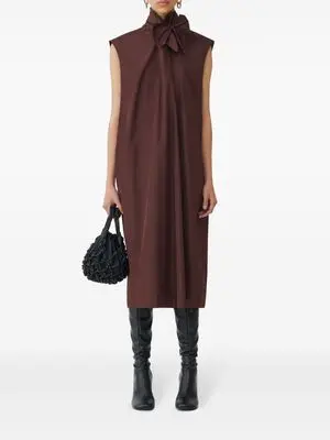 Fabiana Filippi Taffeta Midi Dress