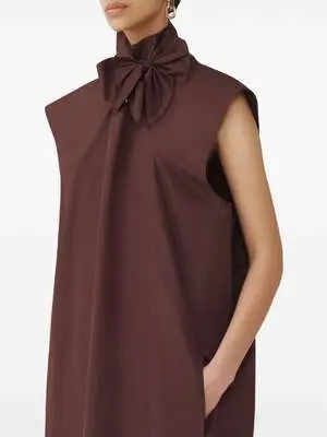 Fabiana Filippi Taffeta Midi Dress