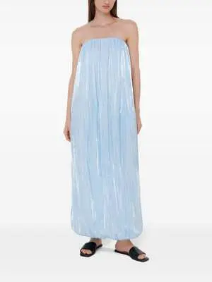 A.M.G. Balloon Maxi Dress