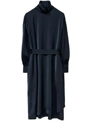 Fabiana Filippi Satin Midi Dress