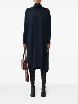 Fabiana Filippi Satin Midi Dress