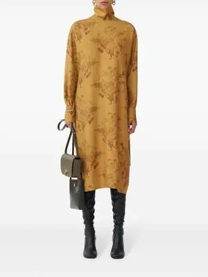 Fabiana Filippi Printed Silk Dress