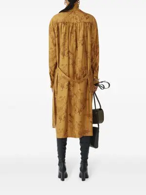 Fabiana Filippi Printed Silk Dress