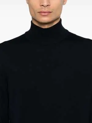 Corneliani Virgin Wool Sweater - Blue