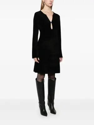 Emporio Armani Chenille Mini Dress