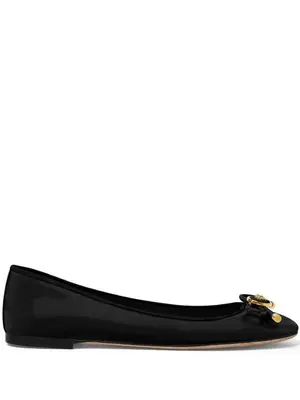 Versace Glossed Flats For Women