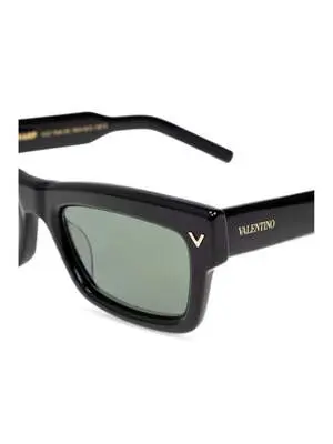 Valentino Garavani Square-frame Sunglasses - Black