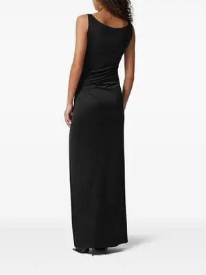 Versace Safety Pin Gathered Gown