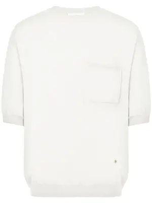 Moschino Fine-knit T-shirt - White