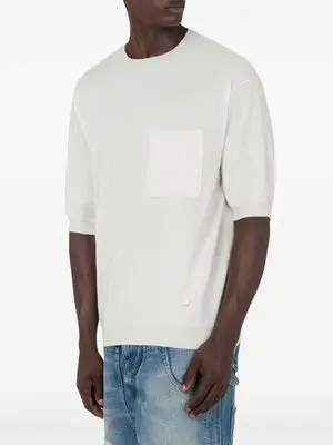 Moschino Fine-knit T-shirt - White