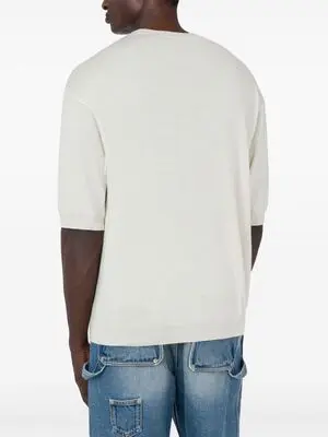 Moschino Fine-knit T-shirt - White