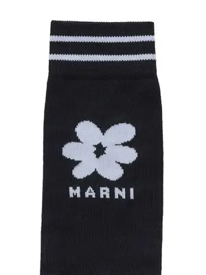 Marni Logo-jacquard Striped Socks