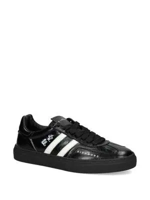 John Richmond Logo Stamp Low-top Sneakers - Black