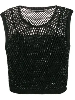 Ermanno Scervino Crochet Tops