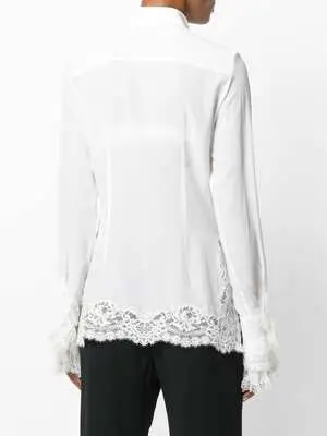 Ermanno Scervino Lace Frill Blouse