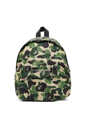 A BATHING APE Abc Camo Print Small Backpack