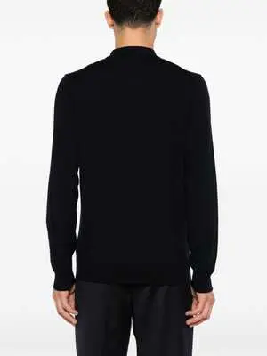 Corneliani Virgin Wool Polo Shirt