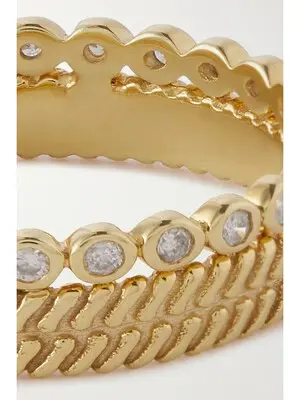 Pascale Monvoisin Jil N°2 9-karat Diamond Ring