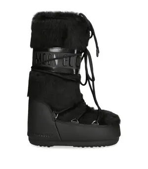 Moon Boot Trimmed Boots For Women