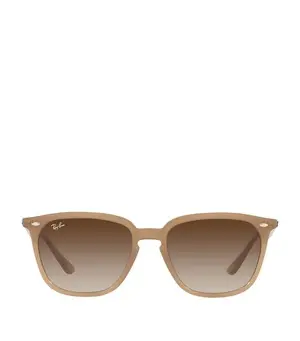Ray-ban Square Sunglasses - Brown