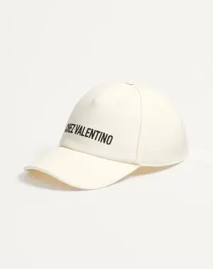 Valentino Garavani Chez Baseball Cap - Black/ivory