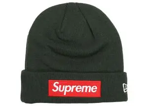 Supreme Supreme New Era Box Logo Beanie (FW22) Dark Pine
