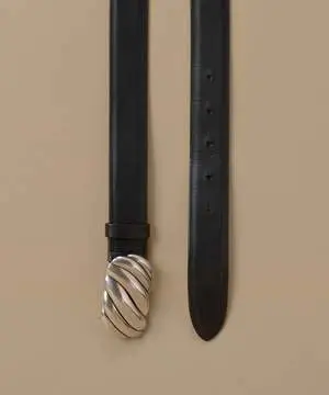 Jenni Kayne Leather Jules Belt - Silver