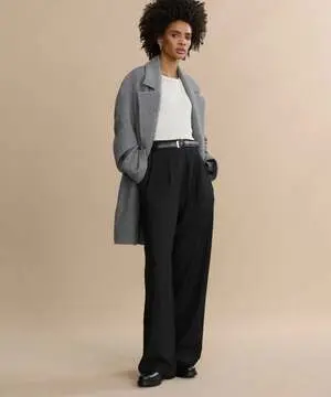 Jenni Kayne Wool Jones Trouser - Black