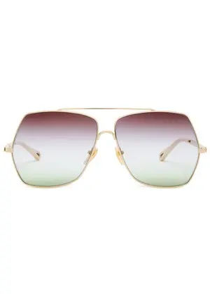 Chloé Aviator-style Sunglasses