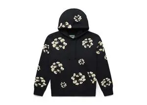 DENIM TEARS X Cpfm Cactus Tears Wreath Hoodie - Black