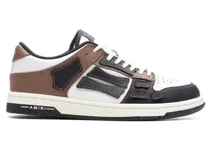 Amiri Skel Top Low Sneakers - Black/brown