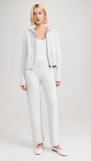 Honeydew Intimates Zip Up Hoodie - Oatmeal