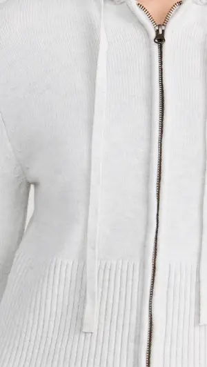 Honeydew Intimates Zip Up Hoodie - Oatmeal