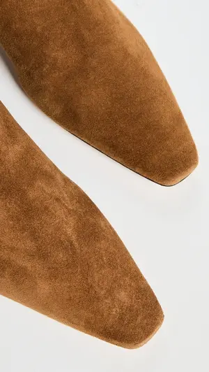 Staud Wally Flat Boots - Tan