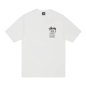 StÜssy X Our Legacy Work Shop Surfman Pigment Dyed Tee 'natural - Cream