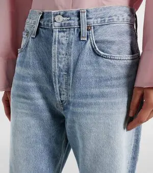 AGOLDE Kelly High-rise Straight Jeans - Blue