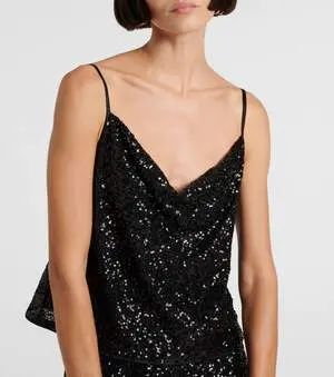 Diane Von Furstenberg Berlin Sequined Top