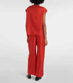 Asceno Dasha Silk Twill Top