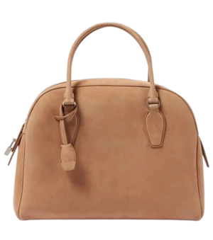 THE ROW India 12.00 Suede Tote Bag - Brown