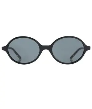 Khaite X Oliver Peoples Round Frame Sunglasses - Black