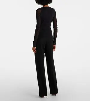 Diane Von Furstenberg Eli Mesh Top